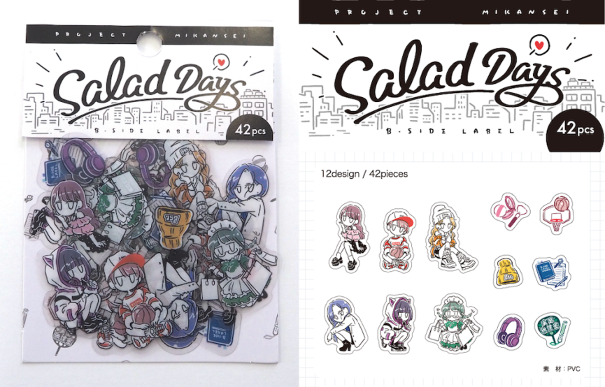 【新商品情報】フレークシールが仲間入りです！ – B-SIDE LABEL