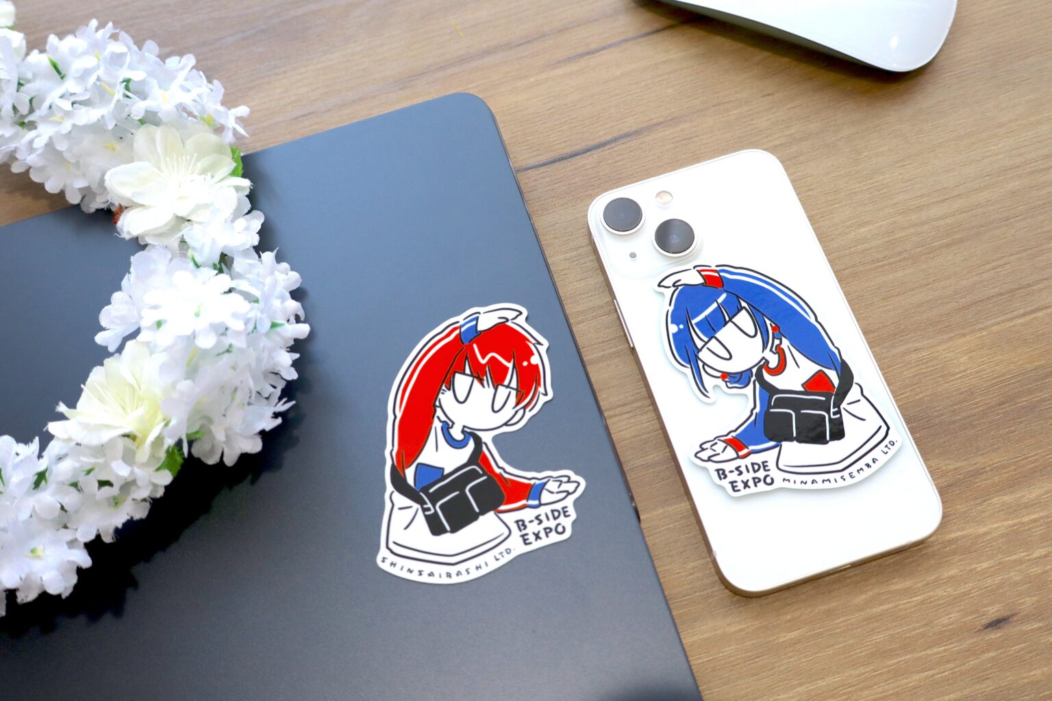 【新ステッカー情報】B-SIDE EXPO 南船場店・心斎橋店限定 – B-SIDE LABEL